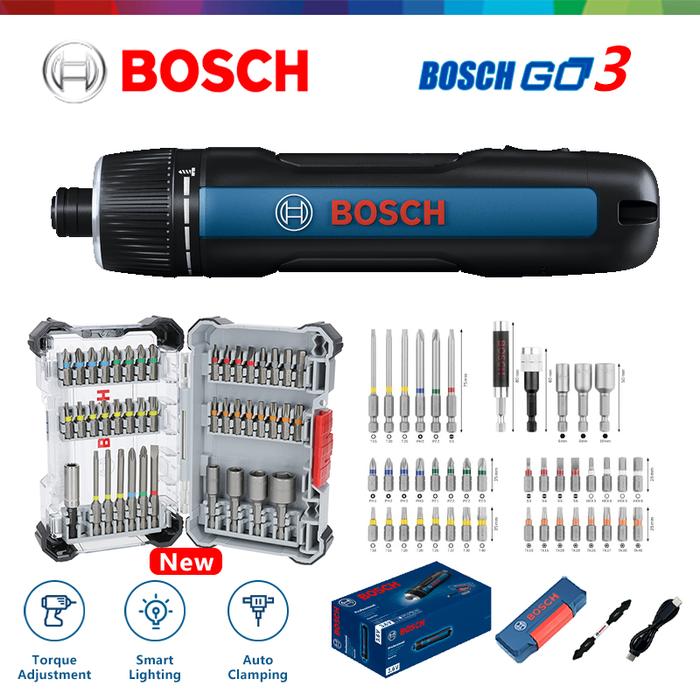 Jual Bosch GO 3 Cordless Electric Screwdriver Charging Screwdrivers ...