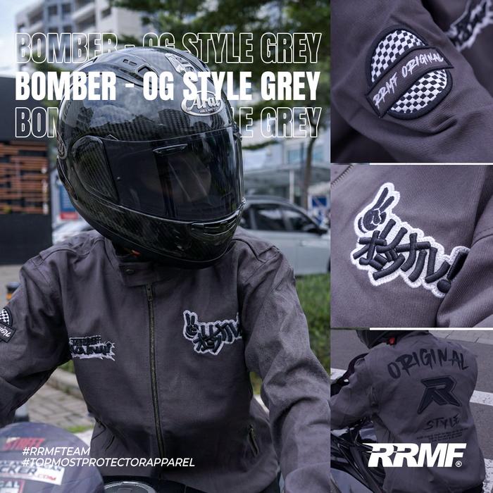 Jual RRMF Official Bomber OG Style Grey New Collection - Jakarta ...