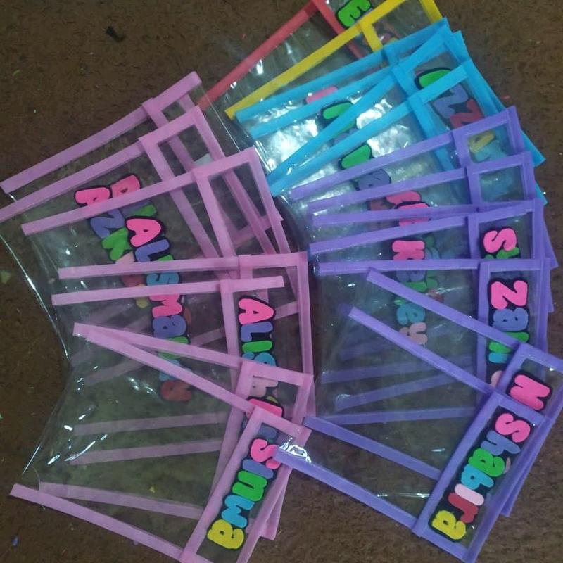 sampul tabungan costum NAMA SAJJA - Shop | Tokopedia