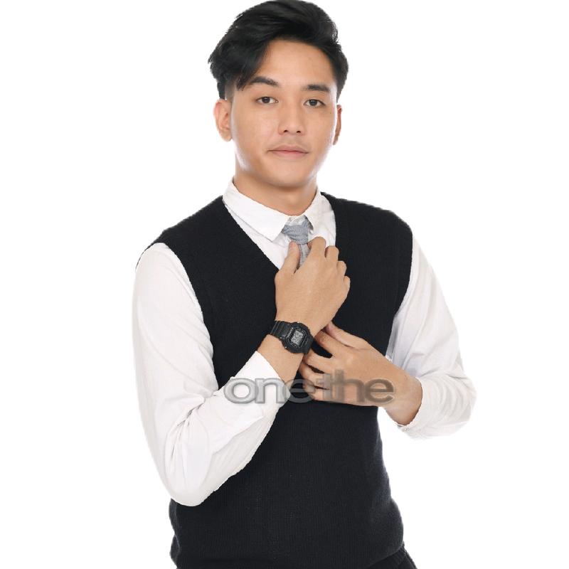 Rompi Rajut polos pria 7gats V-Neck Polos - Shop | Tokopedia