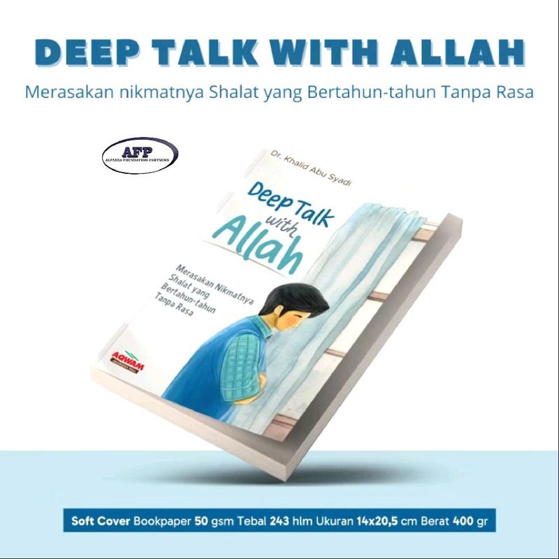 (Bestseller Original) Buku Deep Talk with Allah - Shop | Tokopedia