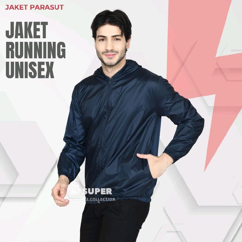 Jaket Olahraga Parasut Polos Pria/Wanita Sauna Suit, Jogging - Shop ...