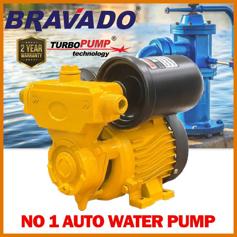 BRAVADO PumpPRO 100% Automatic Water Pump Self Priming Pump Peripheral ...