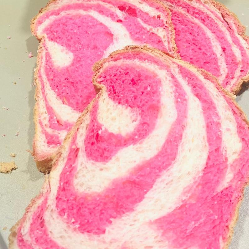 Marble Pink Bread . Loaf Bread . Sandwich . - TikTok Shop Malaysia