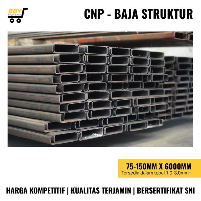 Jual C Channel - Besi Kanal C - CNP 125 X 50 X 6 M - 3 MM - Jakarta ...
