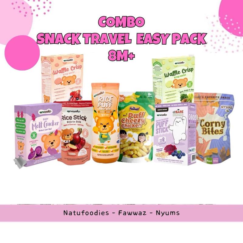 [COMBO JAJAN 8m+]SNACK EASY PACK FOR TRAVEL BABY 8m+ FINGER FOOD ...