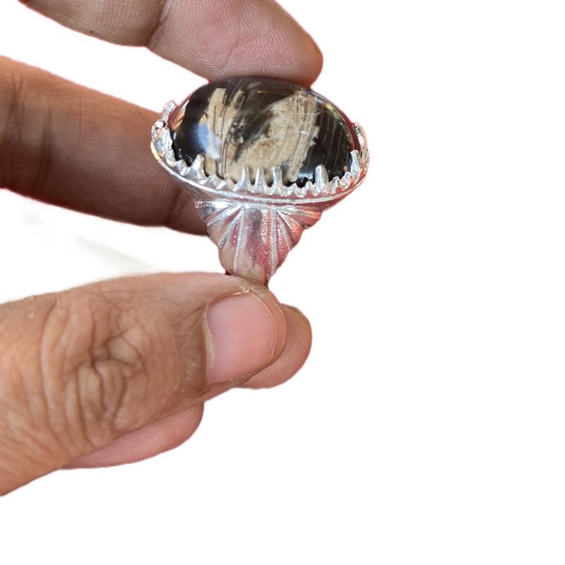 CINCIN FOSIL GEMUNGAL (corak cincin n saiz bwrlainan boleh p - TikTok ...