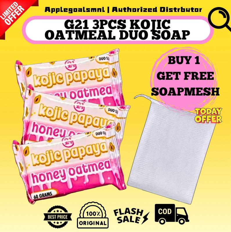 G21 MINI KOJIC DUO SOAP GOLDEN DUST SOAP GLASS SKIN WHITENING - TikTok ...