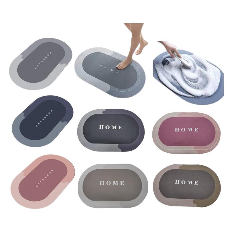 38 x 58cm Diatomite Mat - pink / coco / grey / beige / brown / blue ...