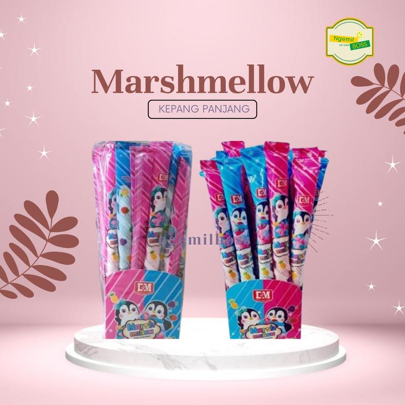grosir permen murah Marshmallow kepang Panjang DSM pak isi 3 - Shop ...