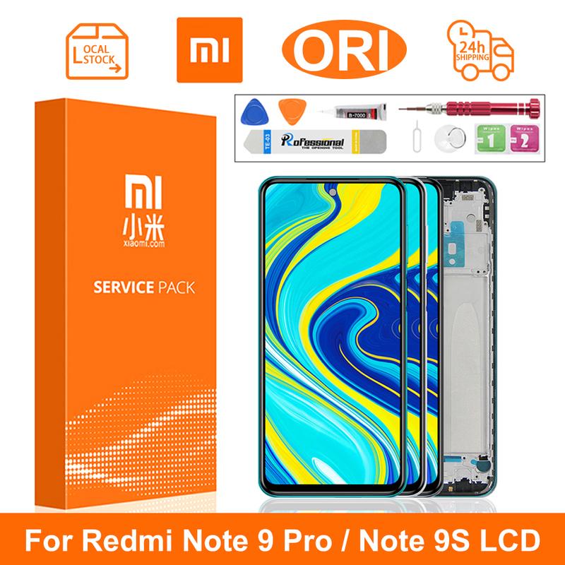 For REDMI NOTE 9 PRO / REDMI NOTE 9S LCD TOUCH SCREEN GLASS DIGITIZER ...