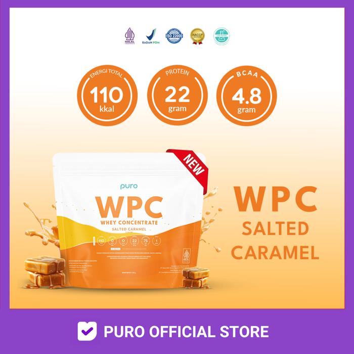 Promo PURO WPC WPRO Whey Protein Concentrate 2.4kg susu protein ...
