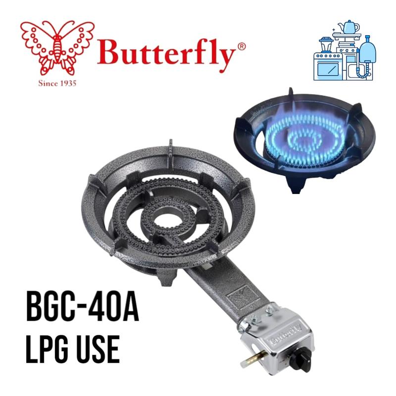 Butterfly Gas Stove BGC-40A | 4 Burner | Stainless Steel | Fast ...