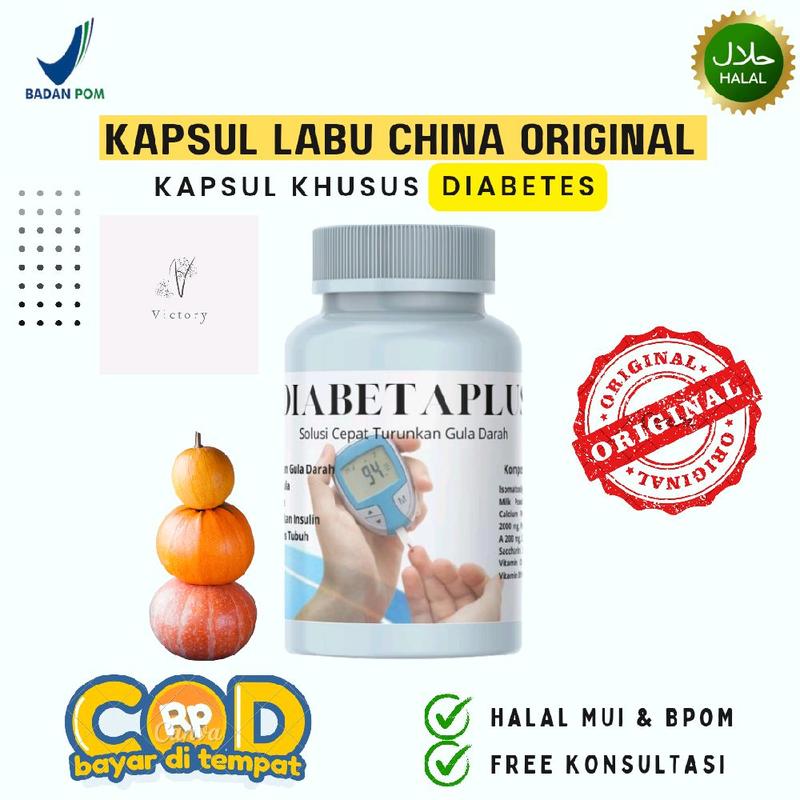 KAPSUL LABU CHINA UNTUK DIABETES - ORIGINAL HALAL BPOM 100% BERSEGEL ...