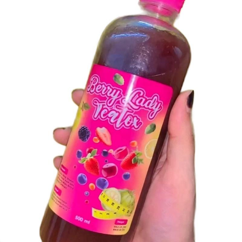 2 botol Berry Lady Teatx Juice - TikTok Shop Malaysia