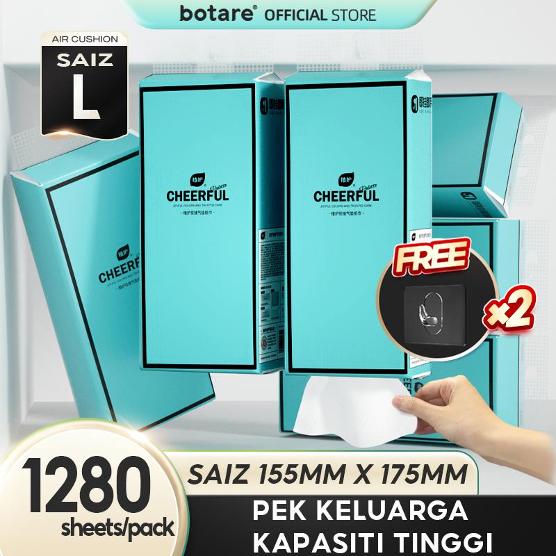 Tisu Mewah Lembut Botare-Biru, 6PCs, 4 Lapisan, 1280 Helaian - TikTok ...