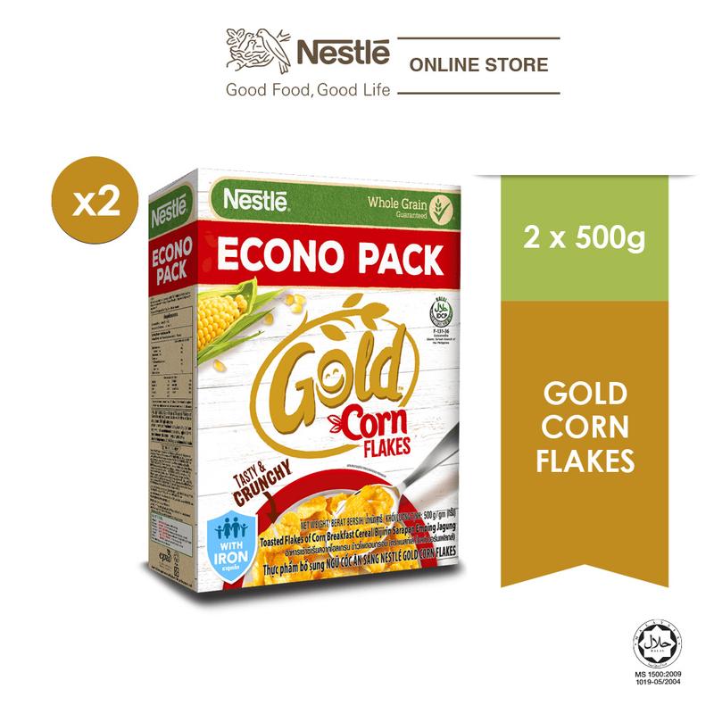 NESTLE GOLD Cornflakes 500g ECONOPACK (Bundle of 2) - TikTok Shop Malaysia