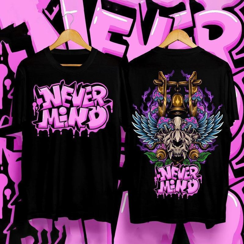 2025 Tshirt for men NEVERMIND V1 OVERSIZED TSHIRT DESIGN Casual - TikTok Shop Philippines