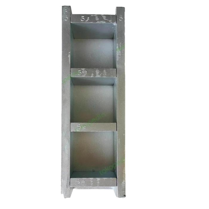 Jual Cetakan Beton 5x5x5 cm Bahan Plat Besi Kubus Presisi Standar ASTM ...