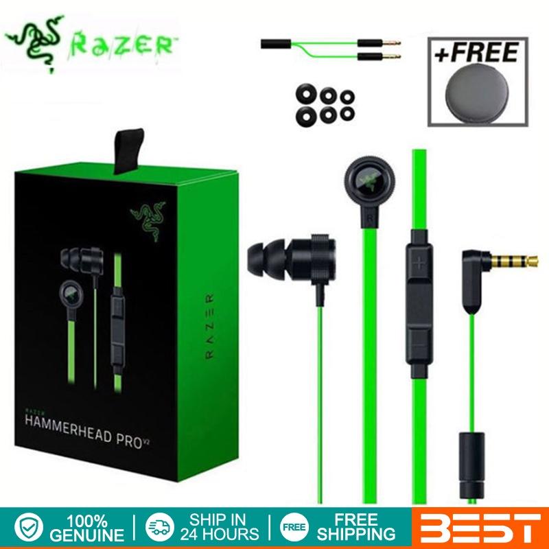 Original Razer Hammerhead Pro V2 Gaming Earphones In-Ear Earphone ...