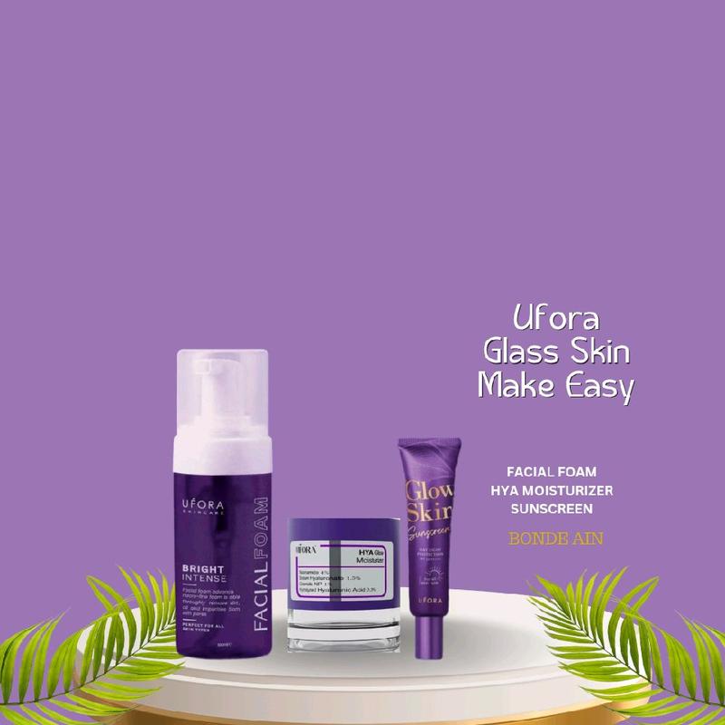 UFORA SKINCARE SET BASIC GLOWING SKINCARE Kulit Wajah Mencerahkan ...