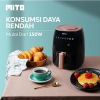 Promo MITO Air Fryer Go AF2 Low Watt 3L Mesin Penggoreng Tanpa Minyak ...