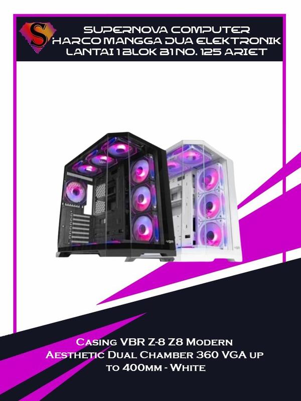 Casing VBR Z-8 Z8 Modern Aesthetic Dual Chamber 360 VGA up to 400mm ...