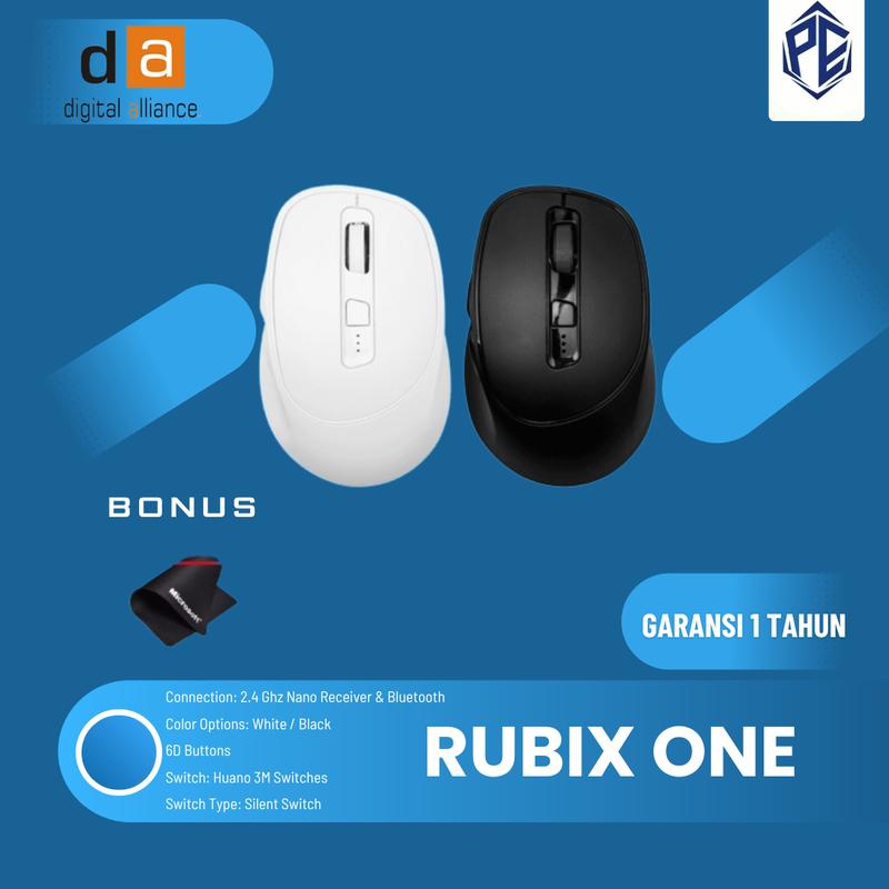 Digital Alliance / DA Rubix One Wireless Office Bluetooth Mouse - Shop ...