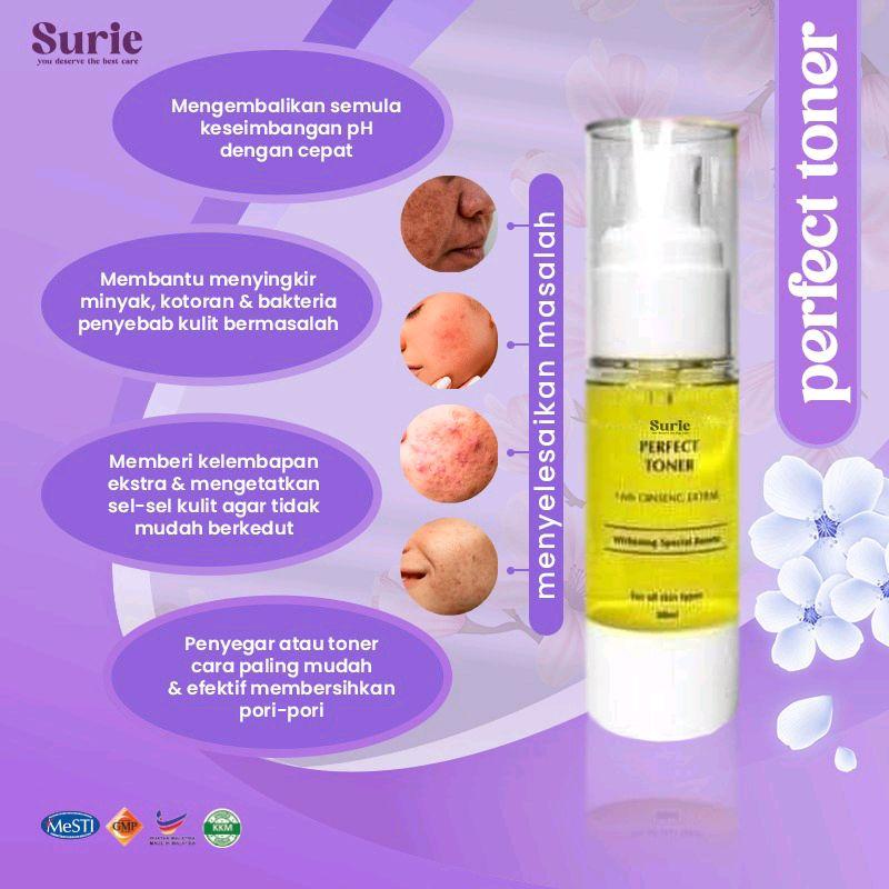 Perfect Toner All Skin Types with extrak Ginseng - TikTok Shop Malaysia