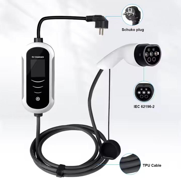Promo Portable Charger EV/Charger Mobil Listrik Gocean 3.5kWh 16A 1Fasa ...