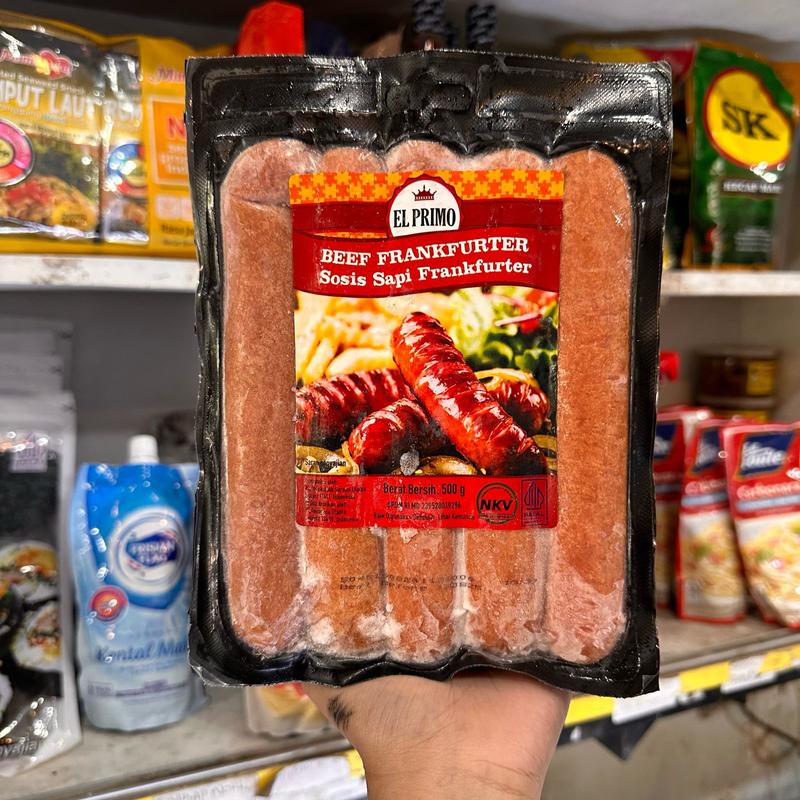 EL PRIMO sosis beef original 500g isi 5 Frozen - Shop | Tokopedia