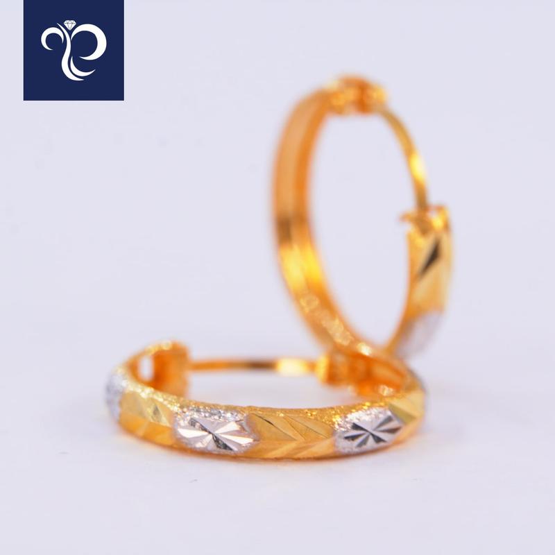 Subang Ring Original Emas 916 Kedai Emas Perling - TikTok Shop Malaysia