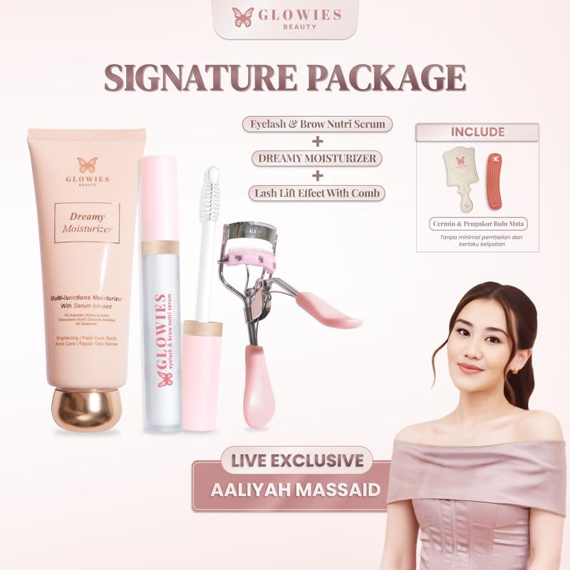 Glowies Beauty 3in1 Signature Package Dreamy Moisturizer 80 ml & Serum ...