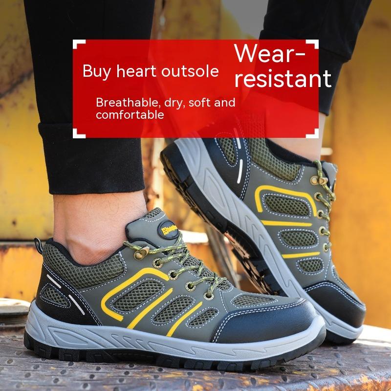 Factory Wholesale Labor Protection Shoes Men's Anti-Smashing - TikTok ...
