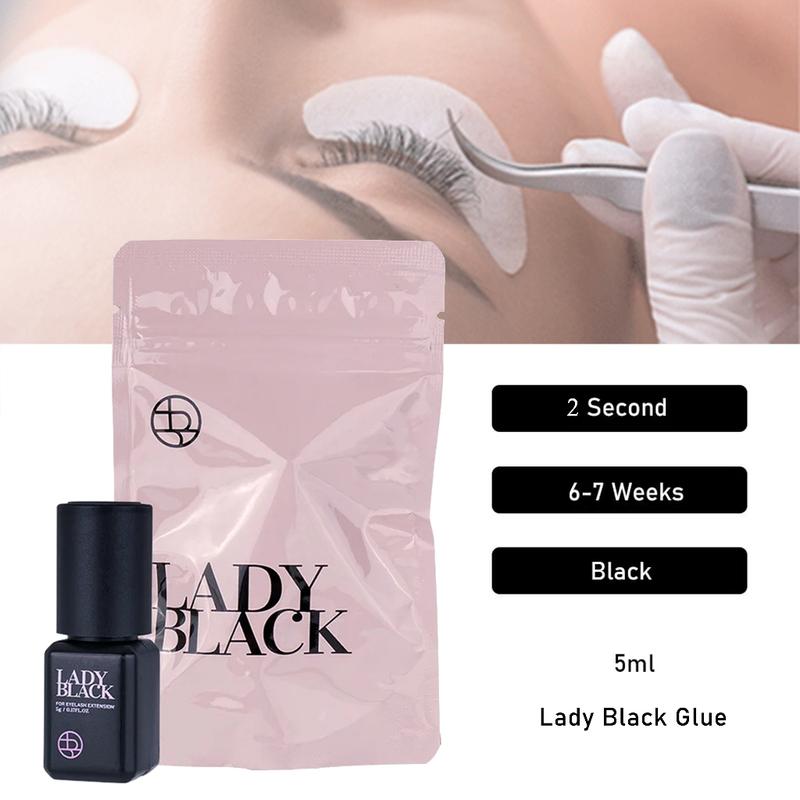 Korea Original Lady black Eyelash Glue Fast dry for Individual - TikTok ...