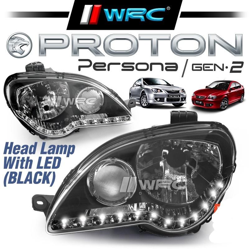 Proton Gen 2 / Persona NHF Headlamp With Led (Black) - TikTok Shop Malaysia