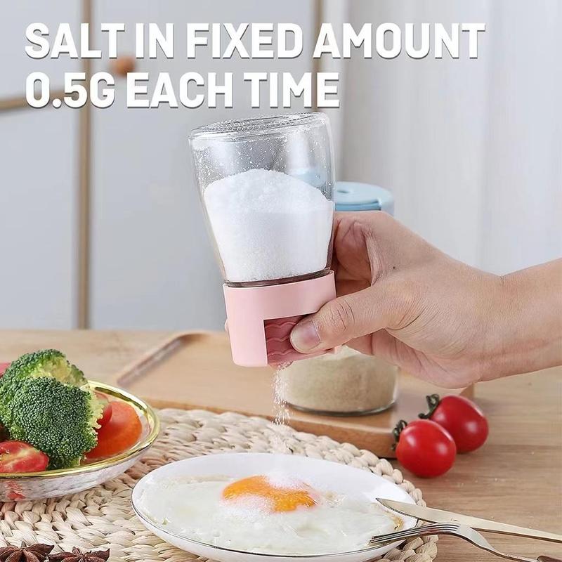 Upgraded Auto Salt Dispenser Auto Seasoning Bottle Auto Perisa - TikTok ...
