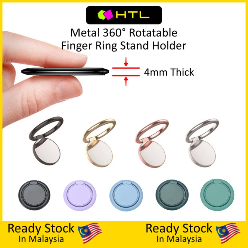 Flat 360 Degree Rotatable Finger Ring Mobile Phone Holder Stand ...