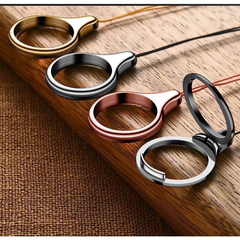 Ring Phone Holder Multifunction Metal Phone lanyard Finger Ring ...