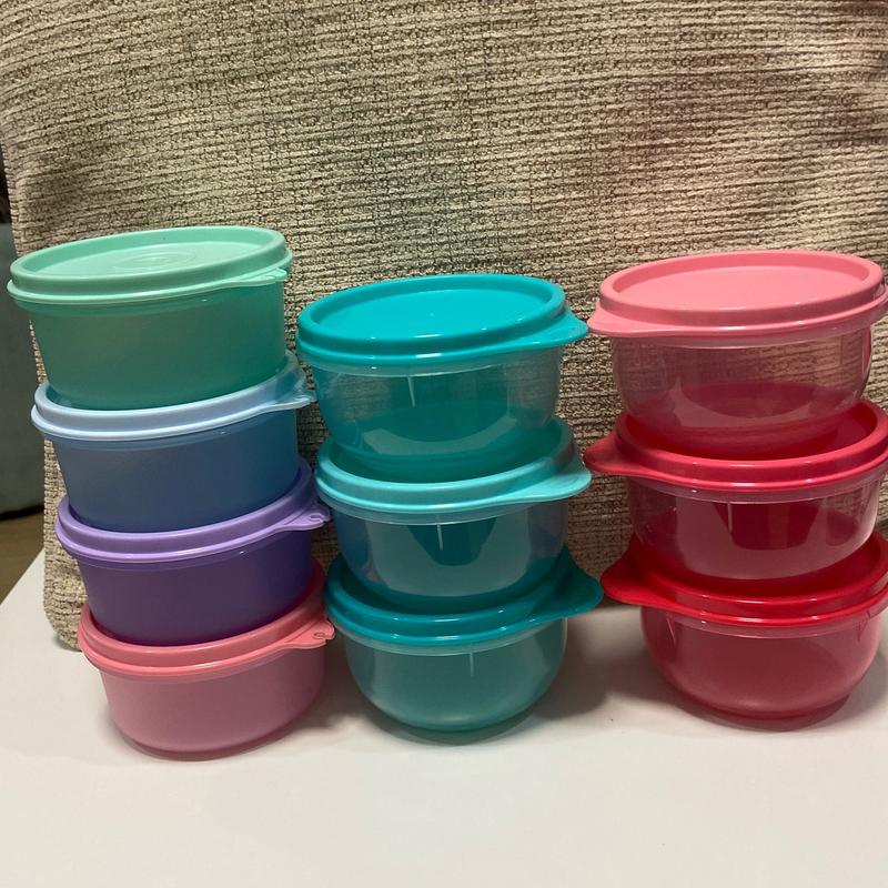 Tupperware Small Round Containero 200ml/230ml - TikTok Shop Malaysia