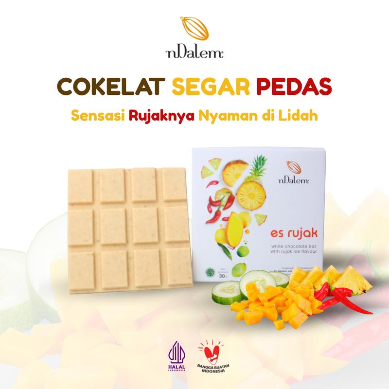 Cokelat nDalem | White Chocolate with Rujak Flavor | Coklat Es Rujak ...