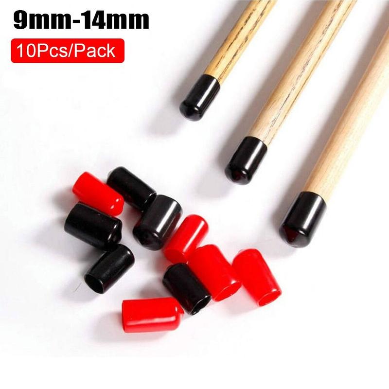 10pcs Durable Replacement Ferrule Tip Cover Protective Case Rubber ...