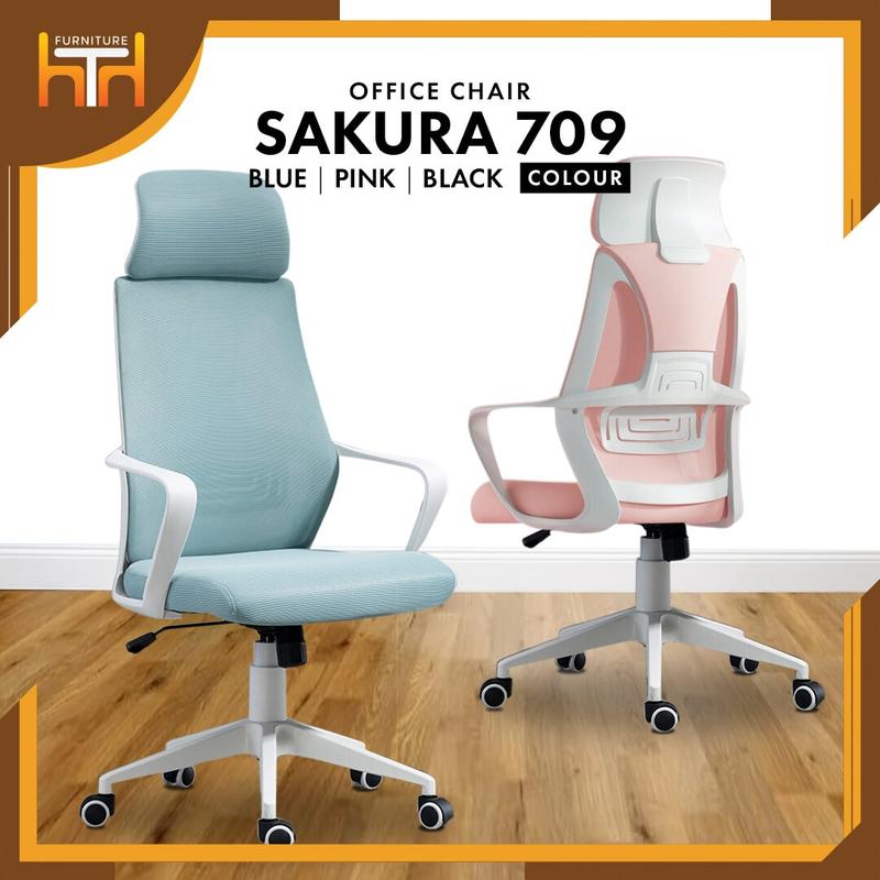 MFurniture: SAKURA Office Chair/ Kerusi Pejabat/ Study Chair - TikTok ...