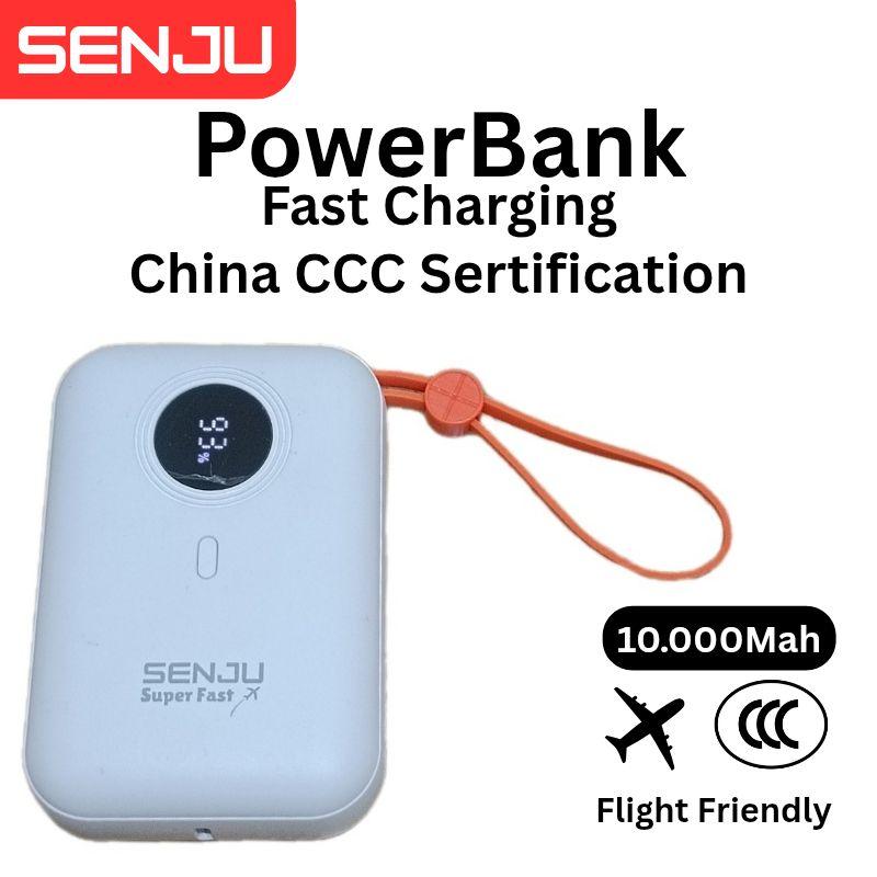 ( CCC China Sertifikat ) Powerbank CCC Fast Charge Senju 10000 Mah with ...