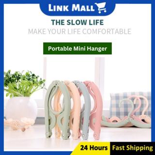 Folding Hanger Mini Hanger Portable Folding Travel Foldable Plastic ...