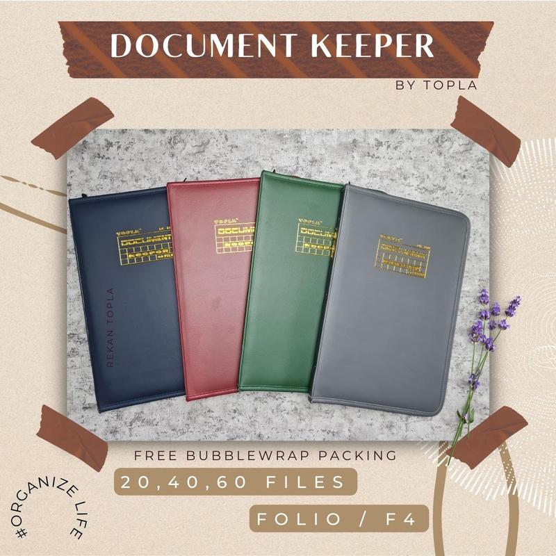 Map Dokumen Ijazah Folio / Dokumen Keeper F4 / Map Reseletin - Shop ...