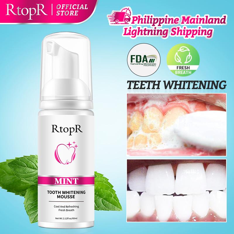 【Ship From Philippines】RtopR【FDA】Teeth Mousse Foam Mint Toothpaste ...
