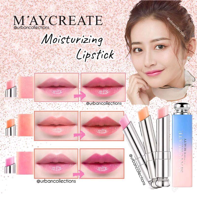 ASLI LIPSTIK MAYCREATE MENCERAHKAN BIBIR MELEMBABKAN BIBIR TAMPIL LEBIH ...