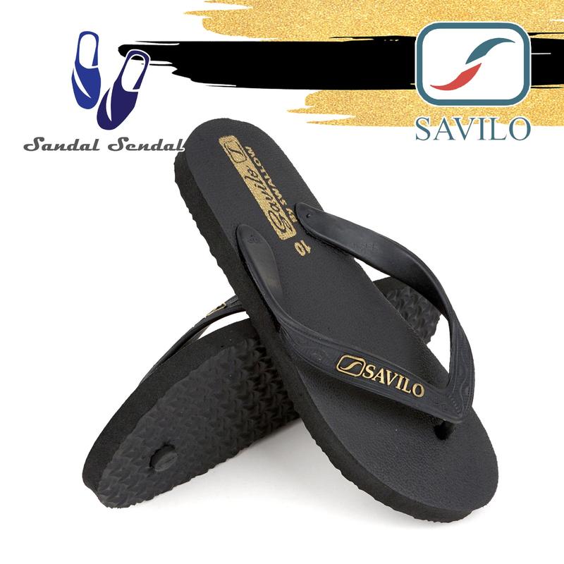 Sandal Jepit Modern Swallow Black Gold Fashion Sendal Pria - Shop ...