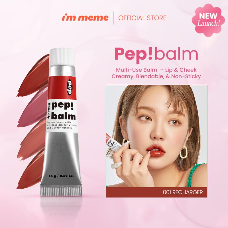 (NEW LAUNCH) I'M MEME Lip and Cheek Tint - PEP!BALM 001 Recharger ...